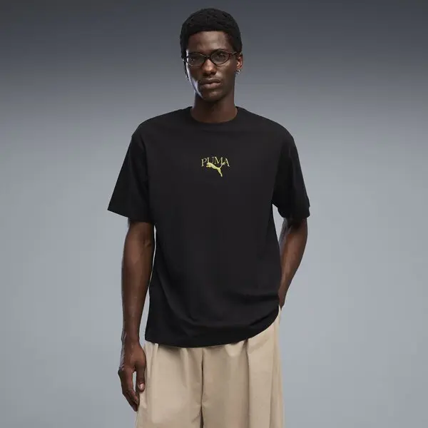 PUMA Graphics Stadium Relaxed T-shirt - Black