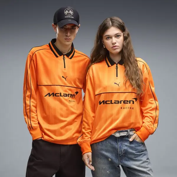PUMA Mclaren Racing Long Sleeve Jersey - Orange