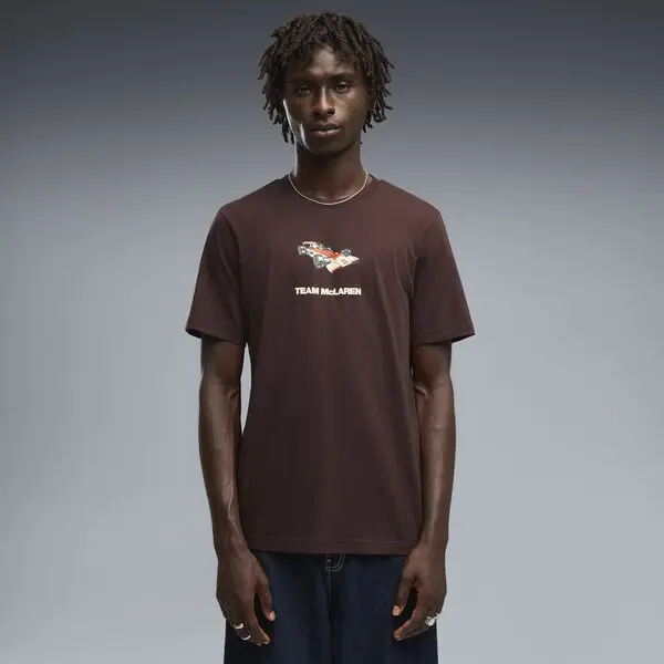 PUMA Mclaren Racing Graphic T-shirt - Brown