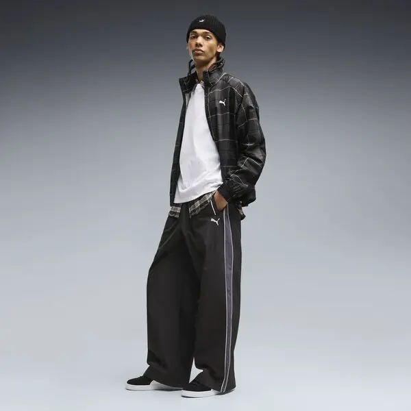 PUMA T7 Oversized Track Pants - Black