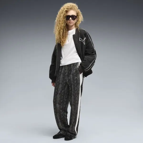 PUMA Snake Pack T7 Straight Leg Pants - Black