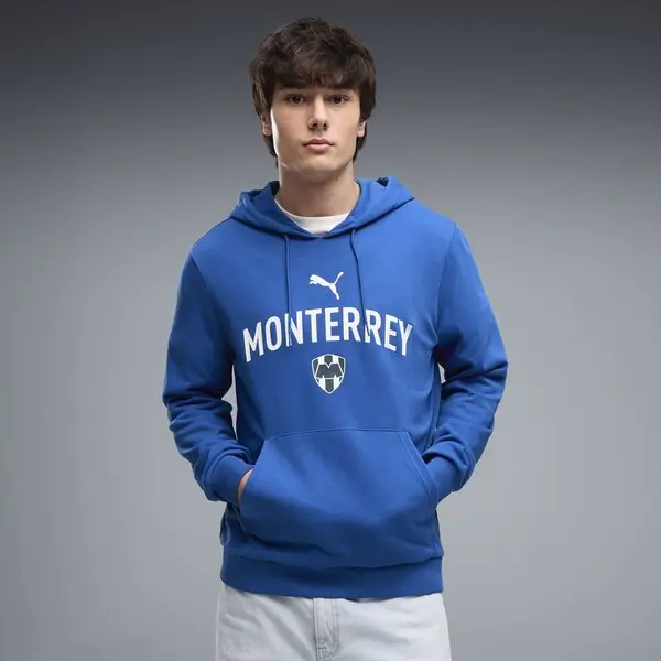 PUMA Cf Monterrey Ftblculture Slim Soccer Hoodie Shoes - Blue