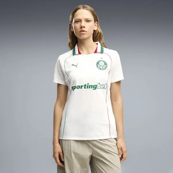 PUMA Se Palmeiras Torcedor Away Soccer Jersey - White
