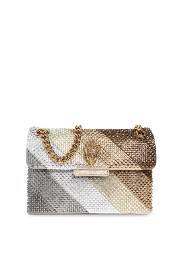 Kurt Geiger Fabric Mini Kensington Shoulder Bag