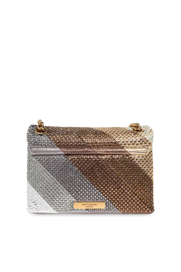 Kurt Geiger Fabric Mini Kensington Shoulder Bag