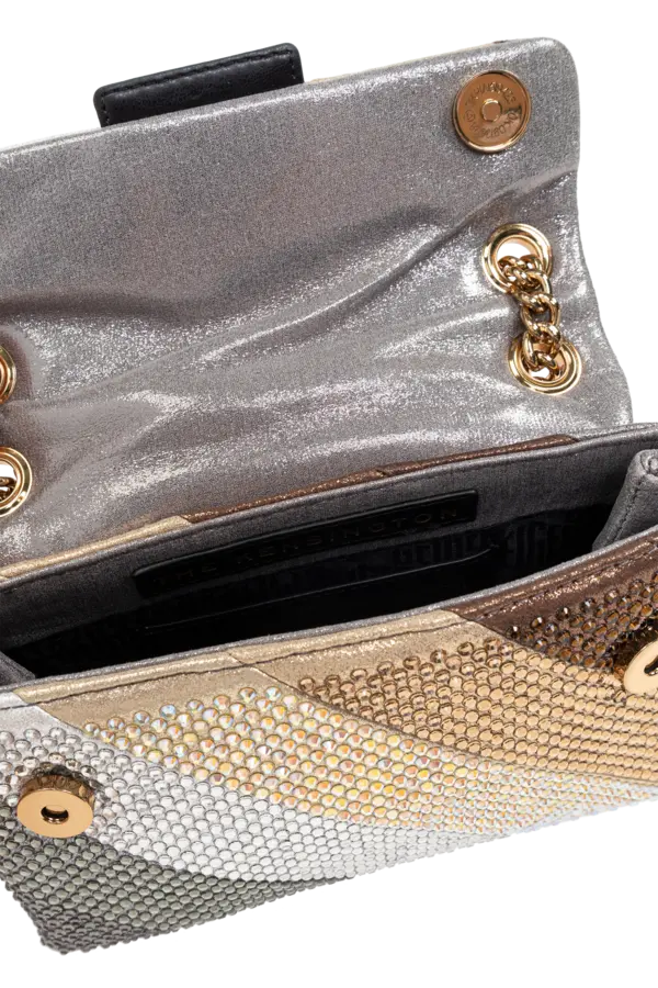 Kurt Geiger Fabric Mini Kensington Shoulder Bag
