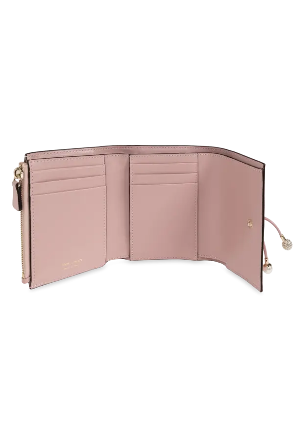 JIMMY CHOO Leather Wallet With Logo