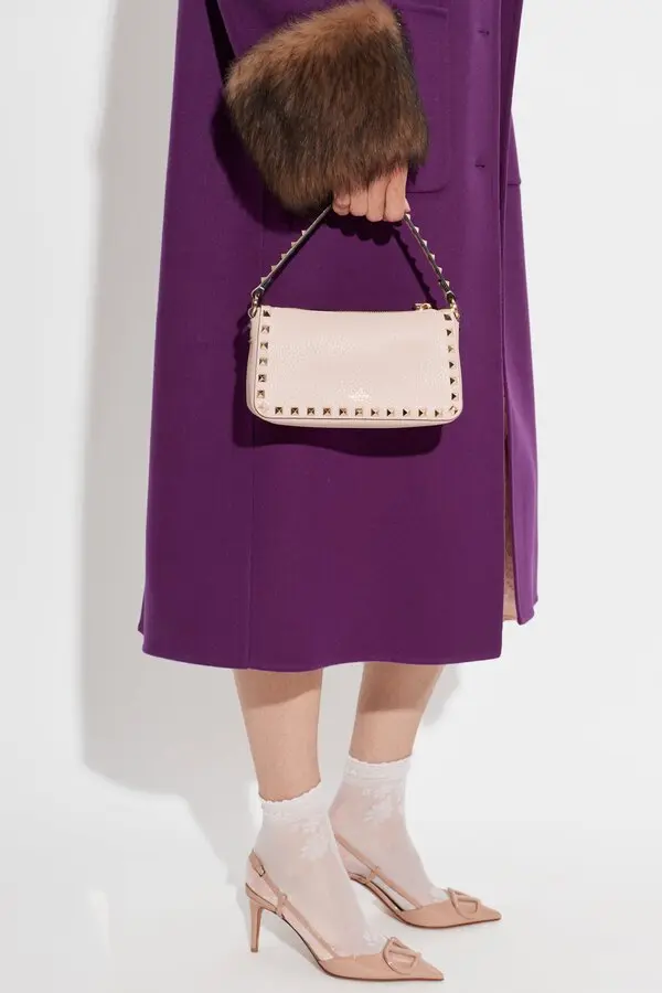 Valentino Garavani Leather Bag With Studs