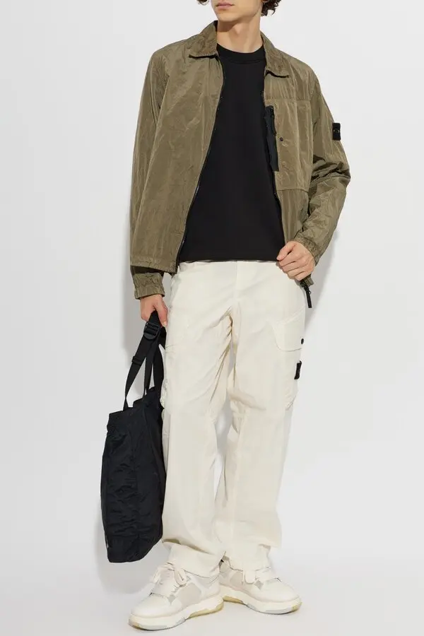 Stone Island Sweatshirt With Logo Patch