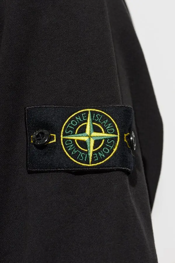 Stone Island Sweatshirt With Logo Patch