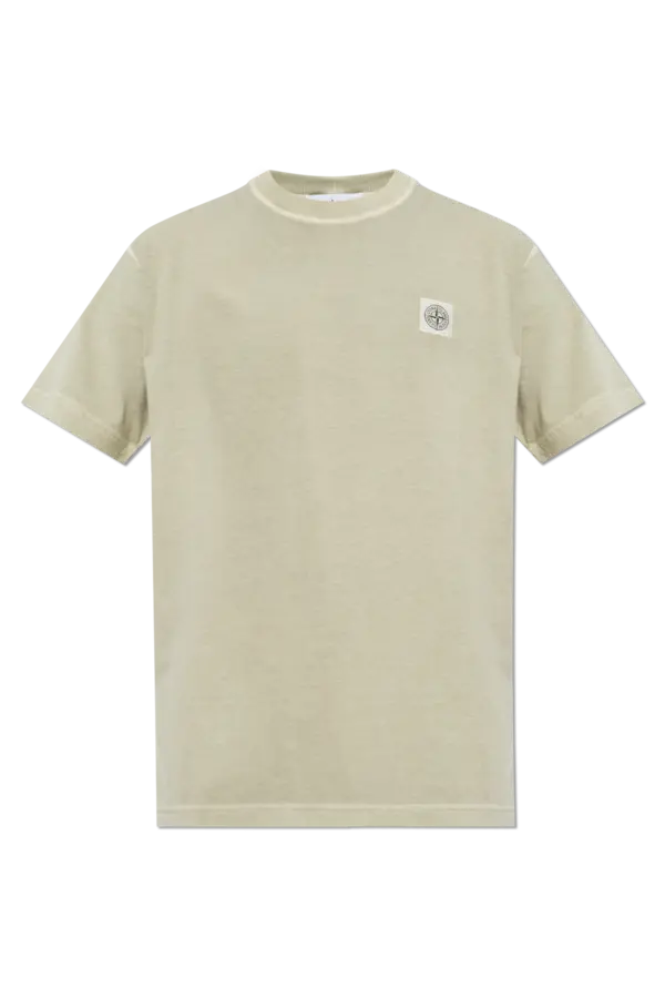 Stone Island T-shirt With Logo - Green