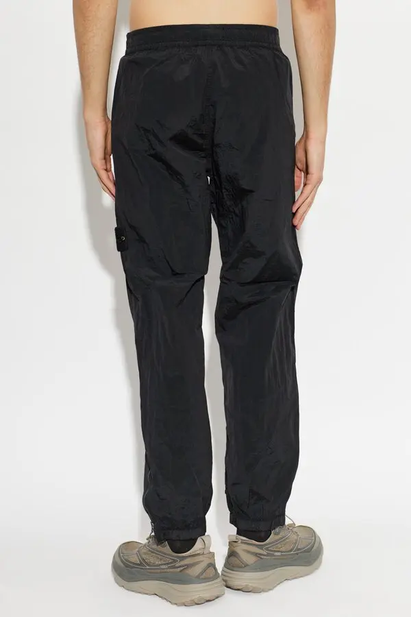 Stone Island Trousers With Logo