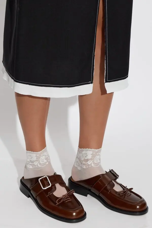 Marni Leather Slides