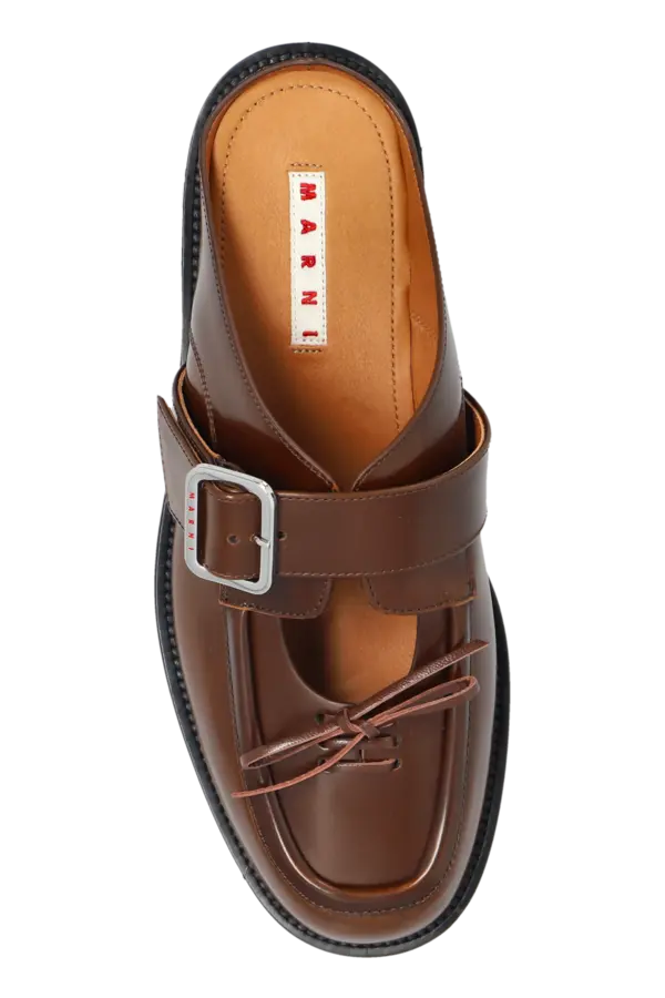 Marni Leather Slides