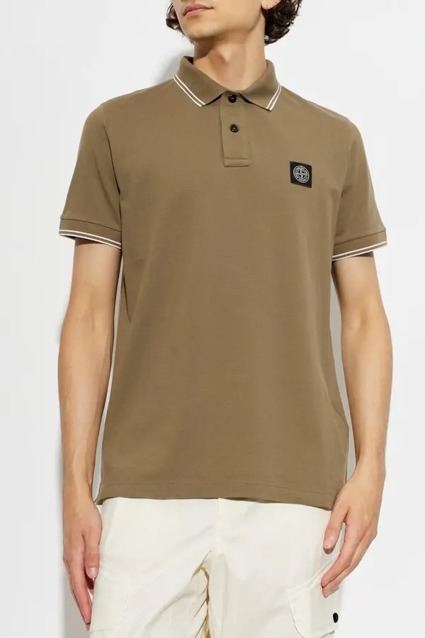 Stone Island Polo With Logo