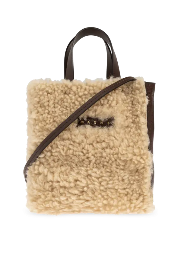 Marni Museo Mini Bag - Beige