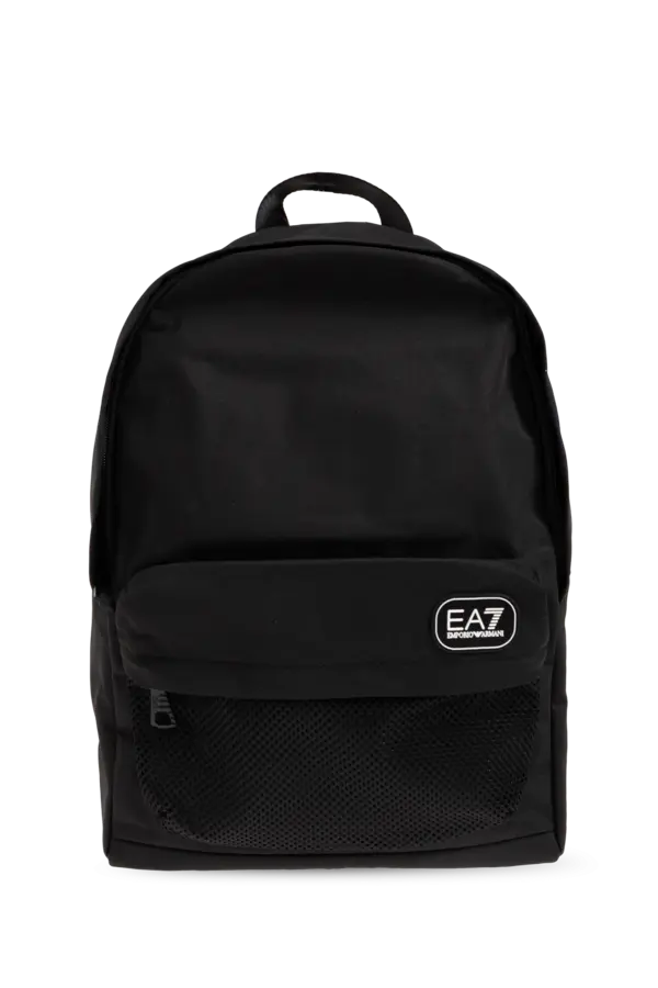 EA7 Backpack With A Logo Patch