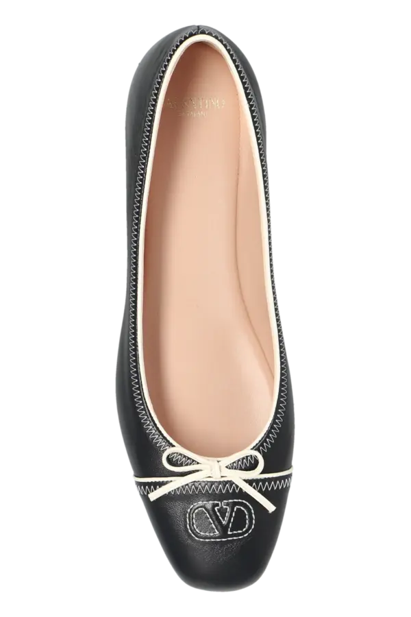 Valentino Garavani Leather Ballerinas