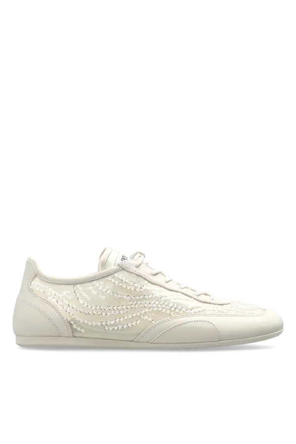 JIMMY CHOO Sunny Sneakers - Cream