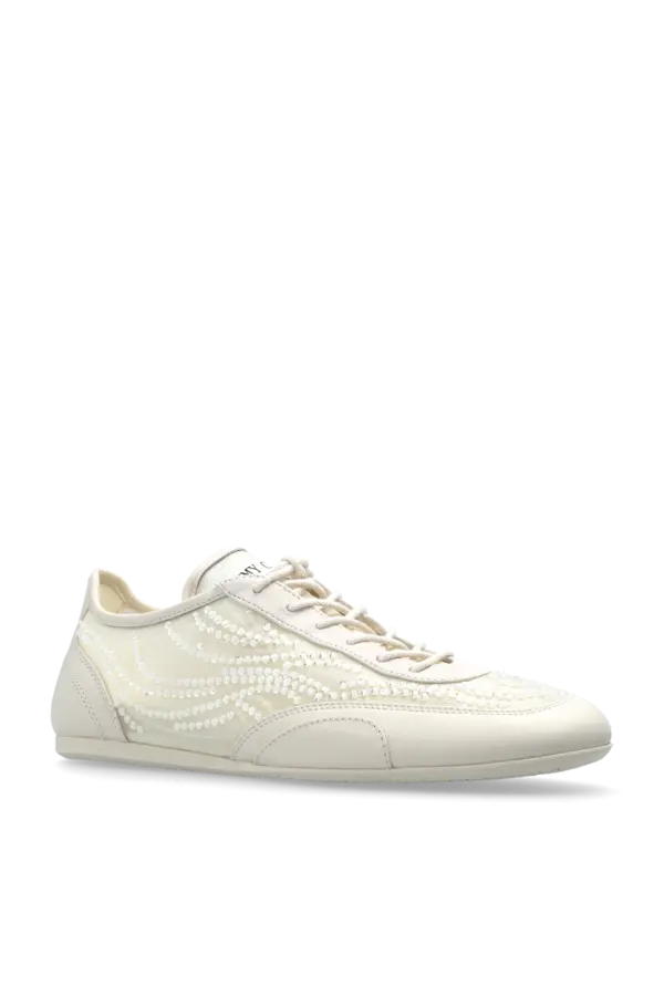 JIMMY CHOO Sunny Sneakers - Cream