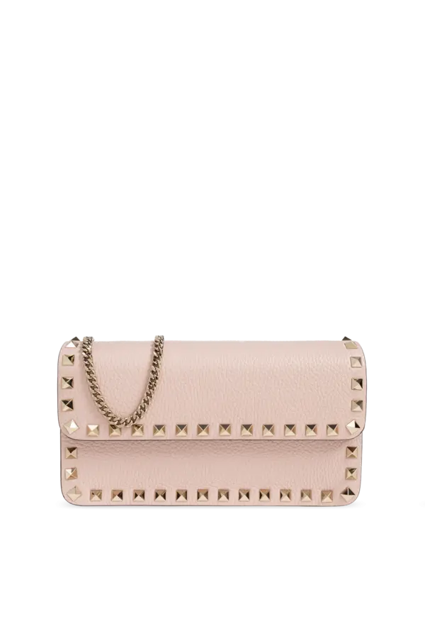 Valentino Garavani Wallet On A Chain With Studs