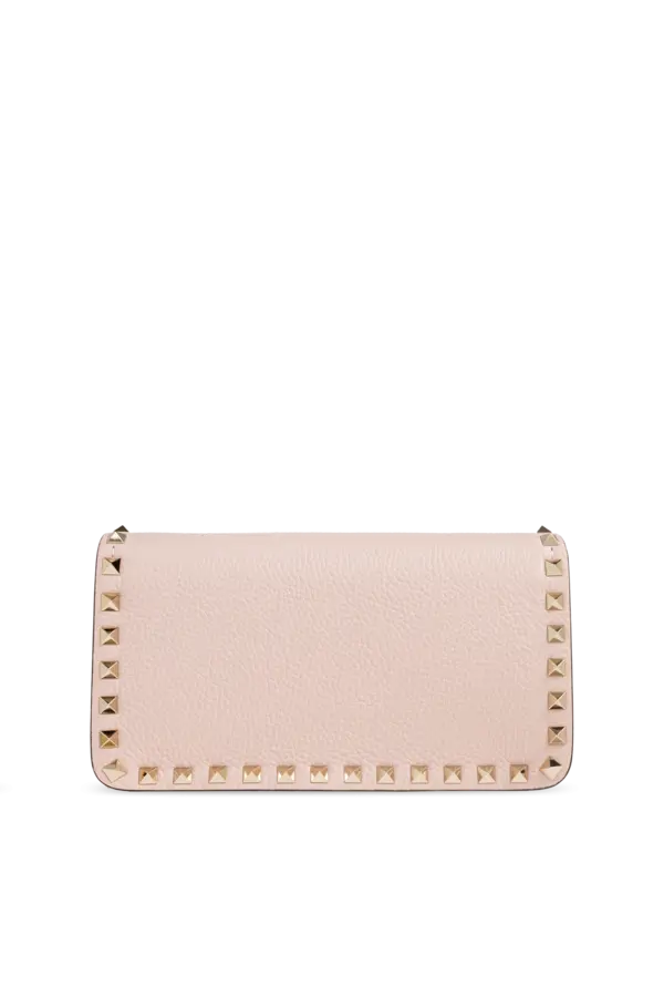 Valentino Garavani Wallet On A Chain With Studs