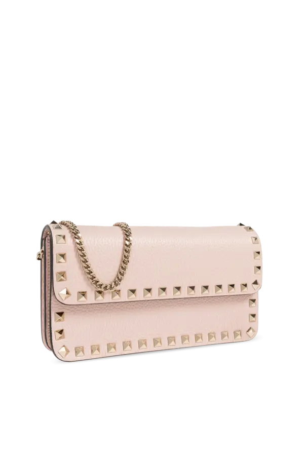 Valentino Garavani Wallet On A Chain With Studs
