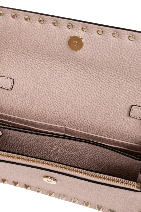 Valentino Garavani Wallet On A Chain With Studs