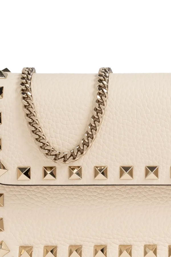 Valentino Garavani Wallet On A Chain With Studs