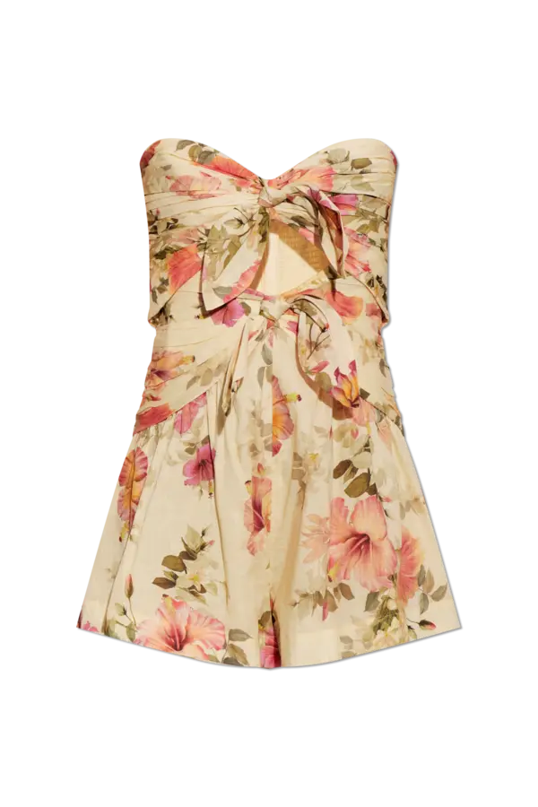 Zimmermann Floral Print Jumpsuit