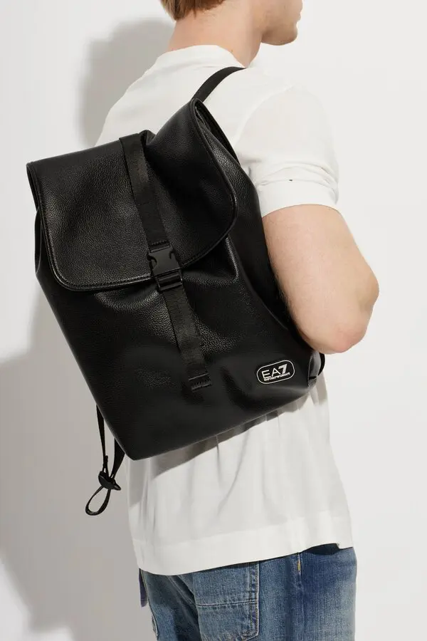 EA7 Backpack With Logo Patch