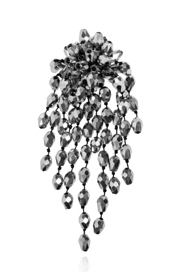 Isabel Marant Étoile Clip-on Earrings With Shimmering Crystals