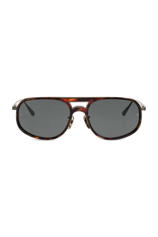 Linda Farrow Calder Sunglasses - Brown