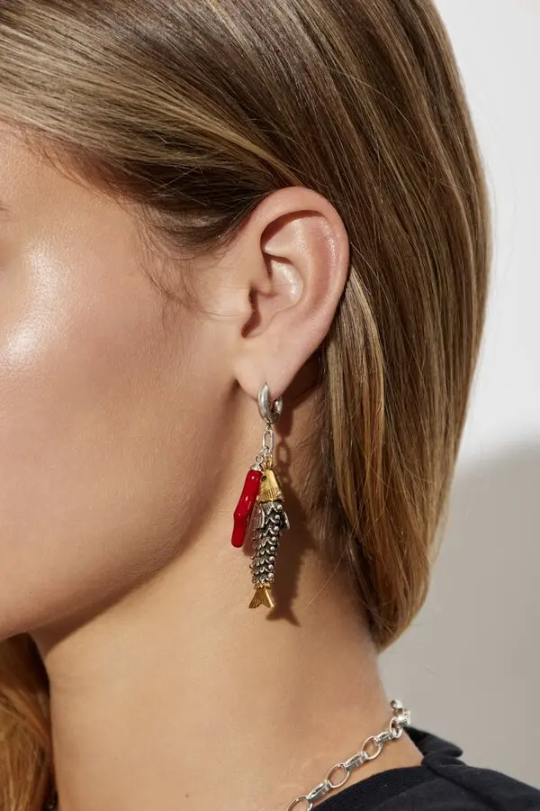 Isabel Marant Étoile Asymmetric Earrings