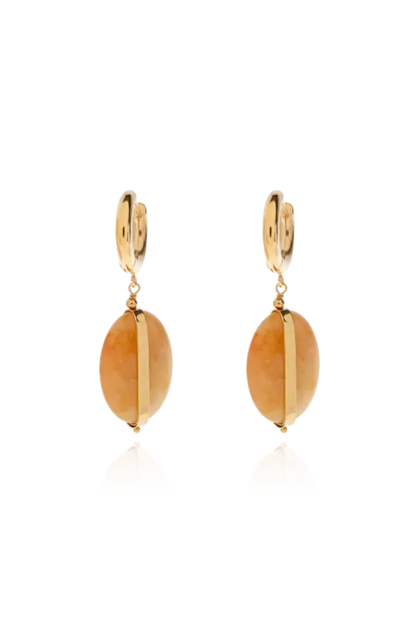 Isabel Marant Étoile Earrings With Stone - Gold