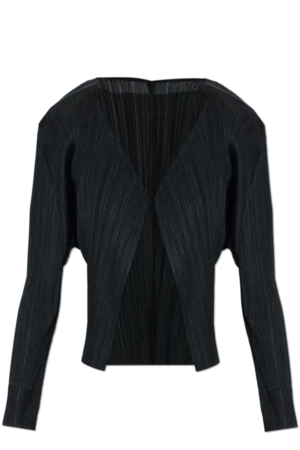 Issey Miyake Pleated Cardigan