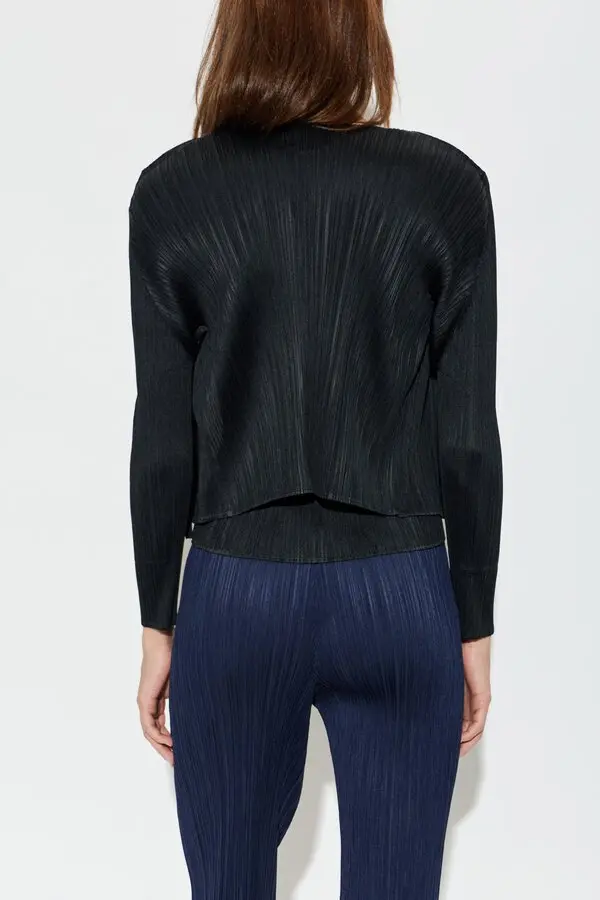 Issey Miyake Pleated Cardigan