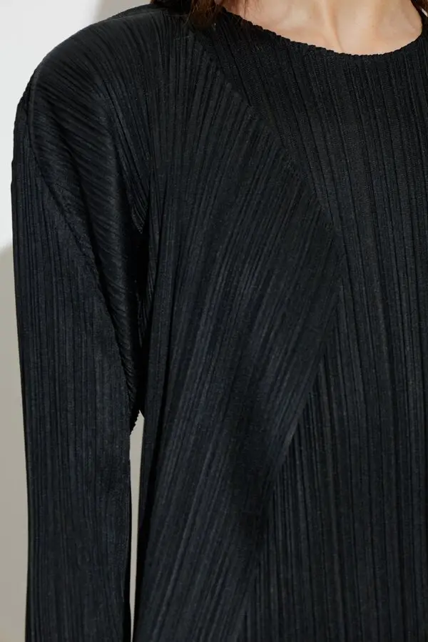 Issey Miyake Pleated Cardigan