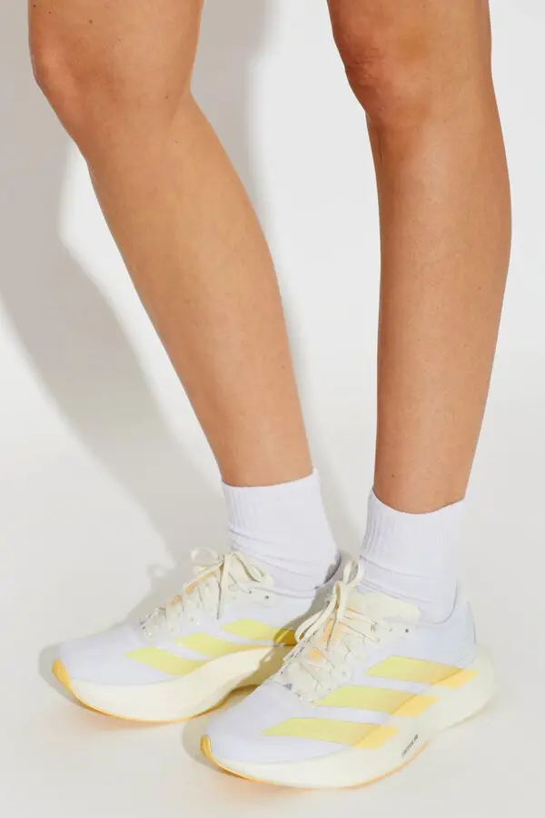 Adidas Adizero Evo Sl Woven Athletic Shoes - White
