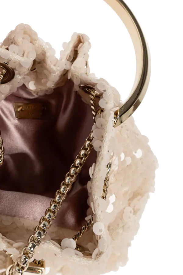 JIMMY CHOO Bon Bon Micro' Sequin Bag