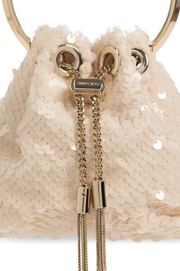 JIMMY CHOO Bon Bon Micro' Sequin Bag