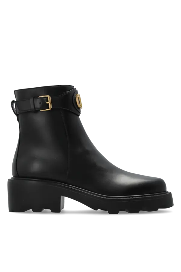 Valentino Garavani Leather Ankle Boots