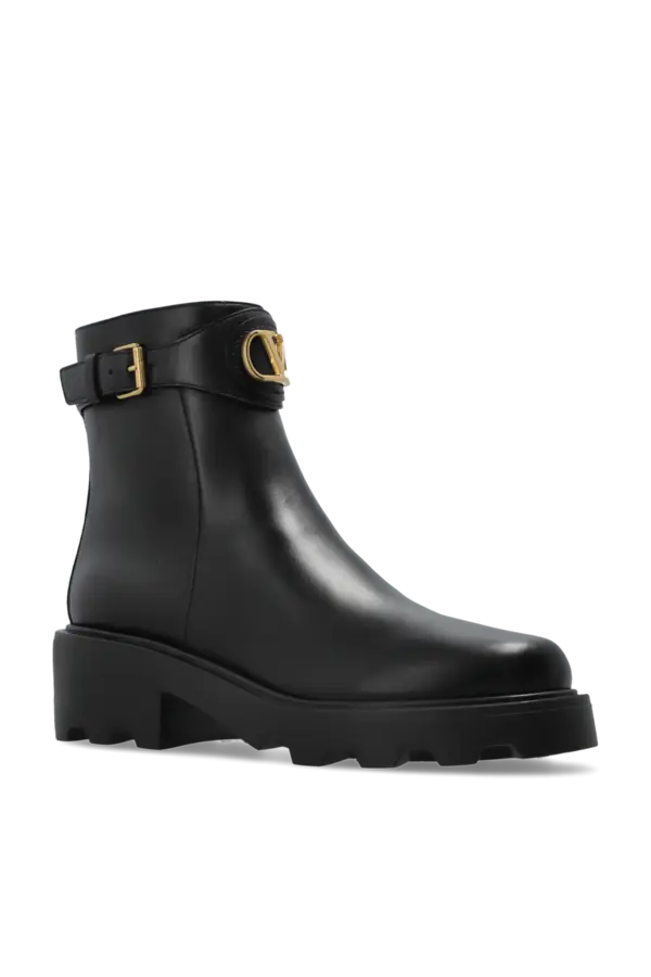 Valentino Garavani Leather Ankle Boots