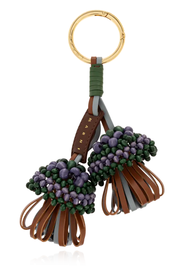 Marni Keychain With Beads - Multicolour