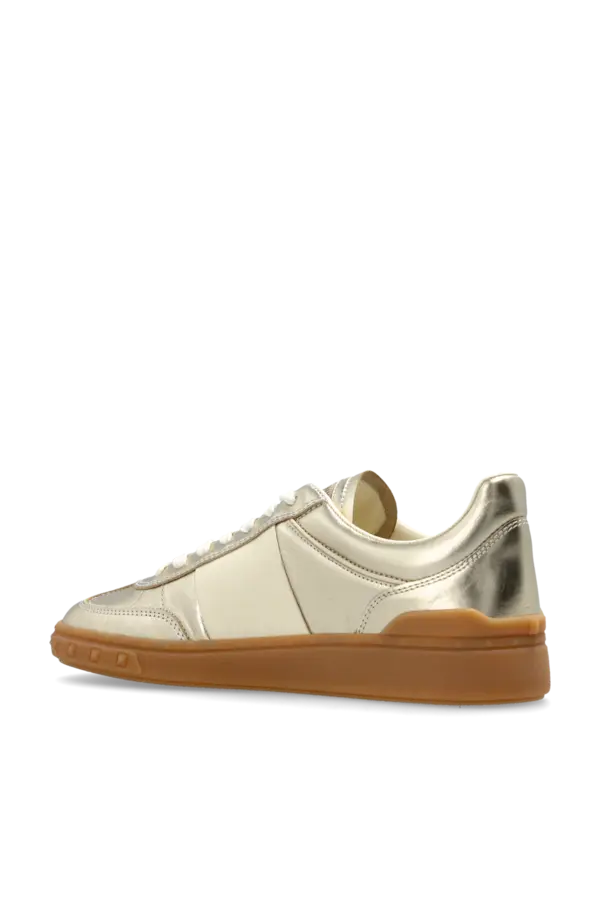 Valentino Garavani Leather Sports Shoes With Logo