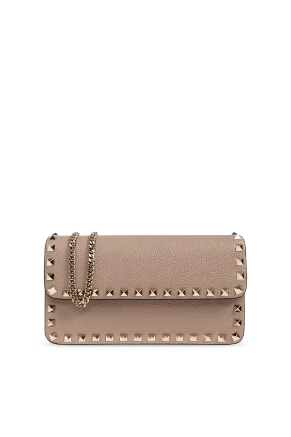 Valentino Garavani Leather Wallet On A Chain