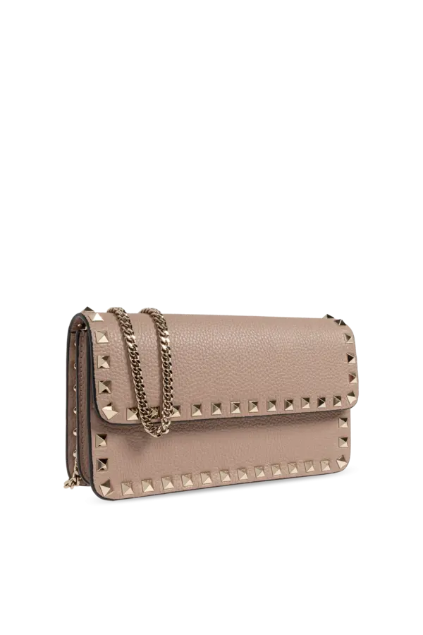 Valentino Garavani Leather Wallet On A Chain