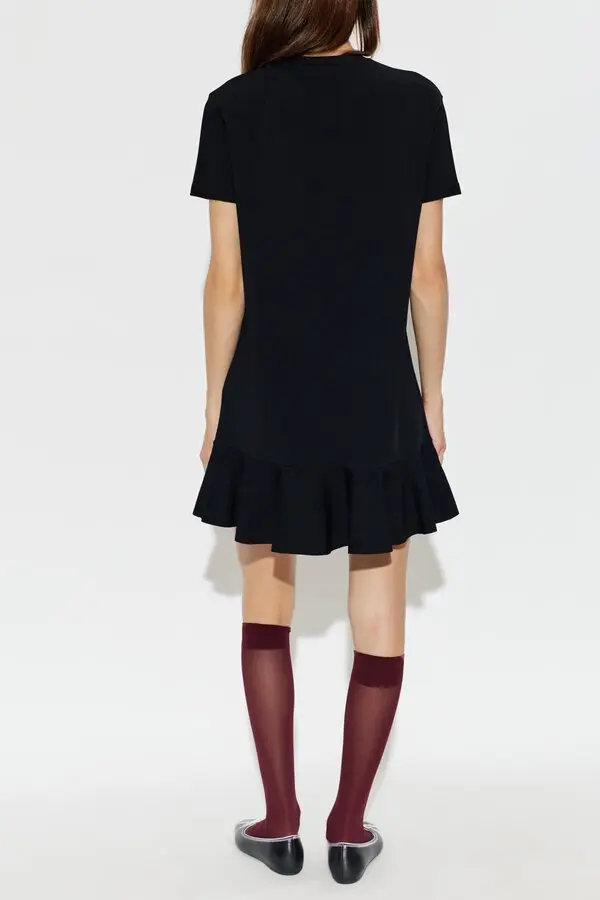 Valentino Garavani Dress With Velvet Appliqués