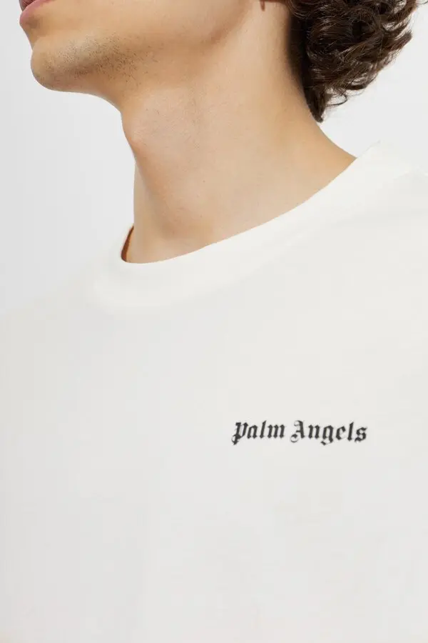 Palm Angels Three-pack Of T-shirts With Logo