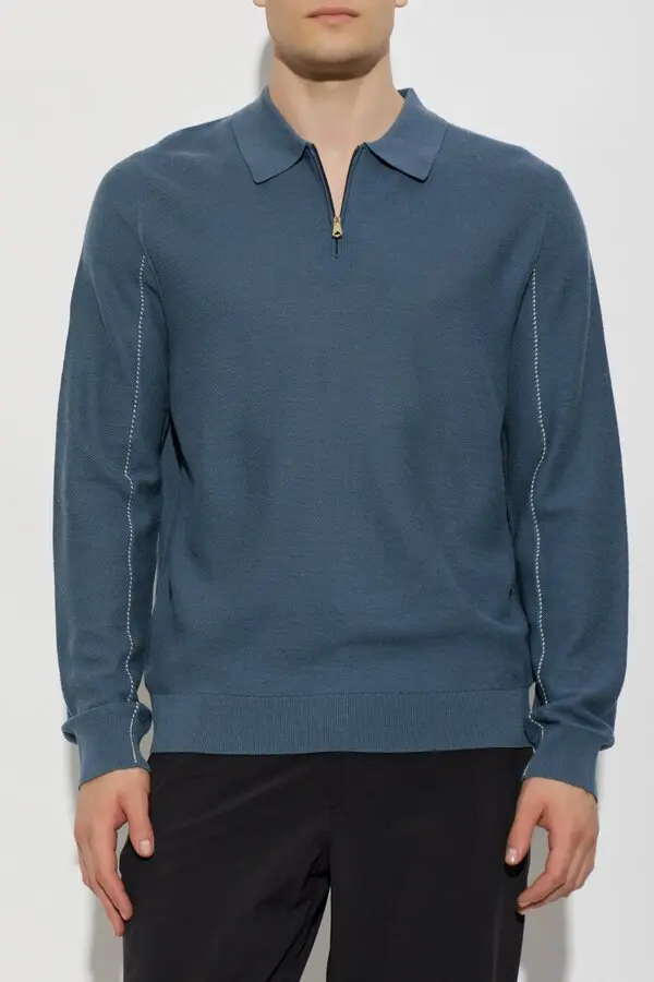 Paul Smith Wool Long-sleeve Polo